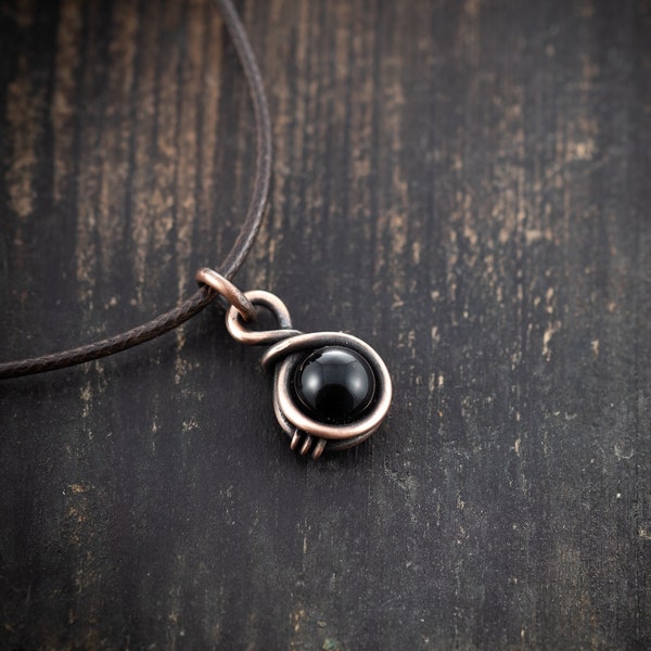 Boho Copper Necklace - Etsy