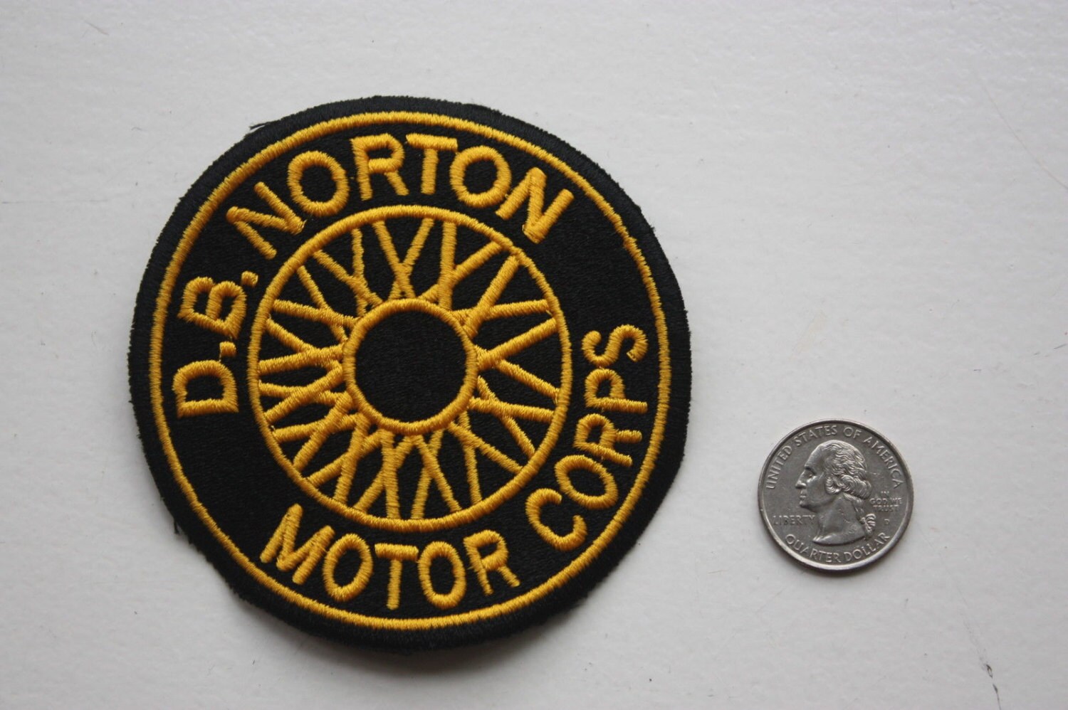 Goonies DATA military jacket Retro Embroidered D B Norton Motor Corps ...