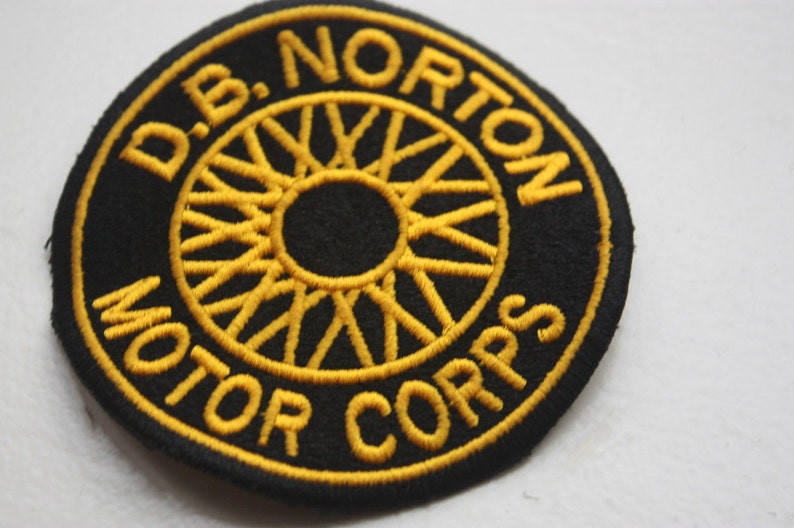 Goonies DATA Military Jacket Retro Embroidered D B Norton Motor Corps ...