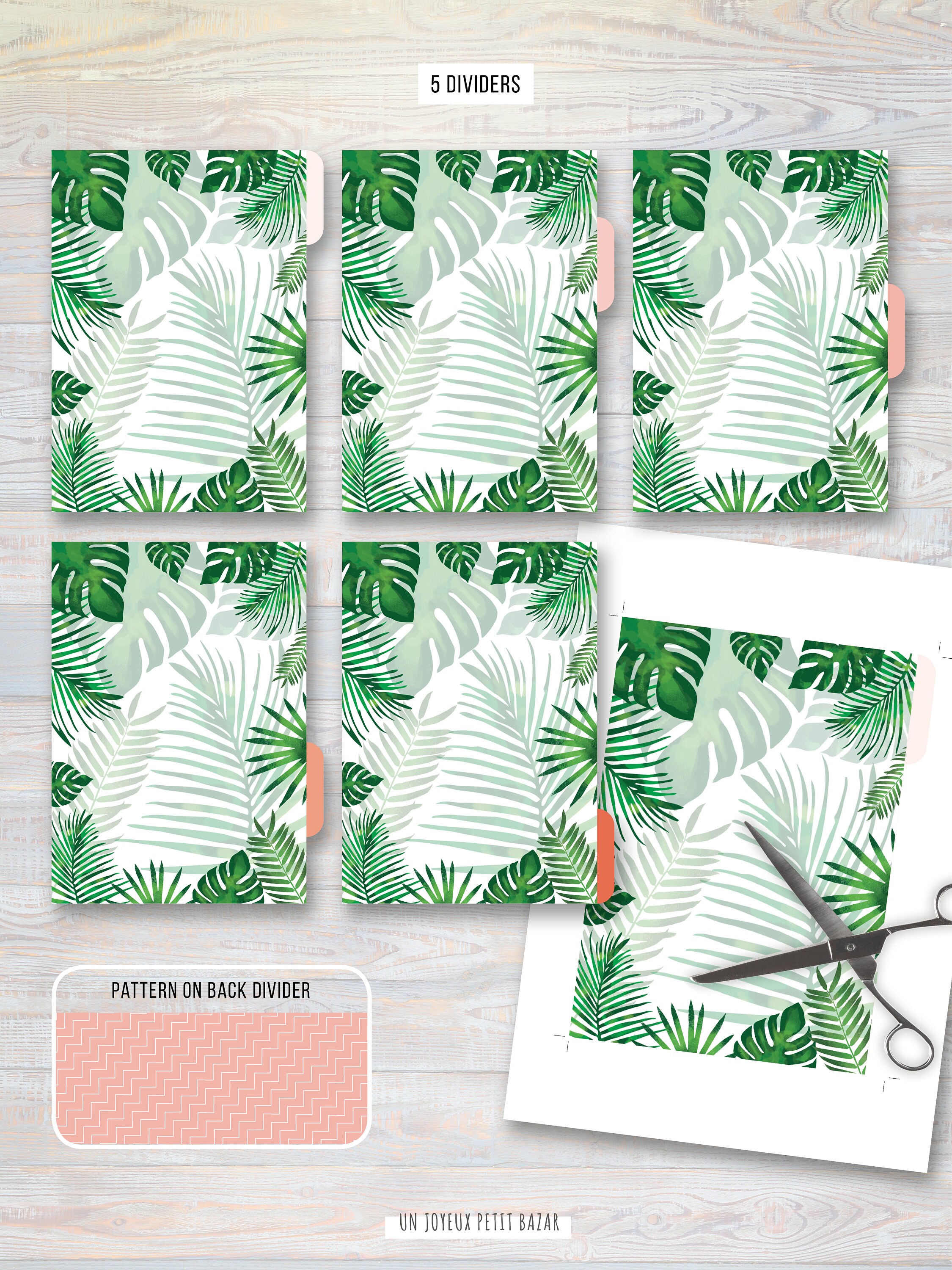 PLANNER COVER PAGE & Accessories Printable Cover Page - Etsy
