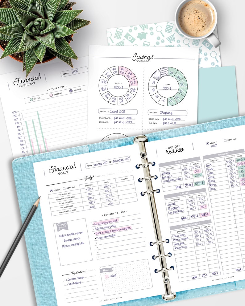 BUDGET PLANNER / Printable / Finance Planner Account - Etsy