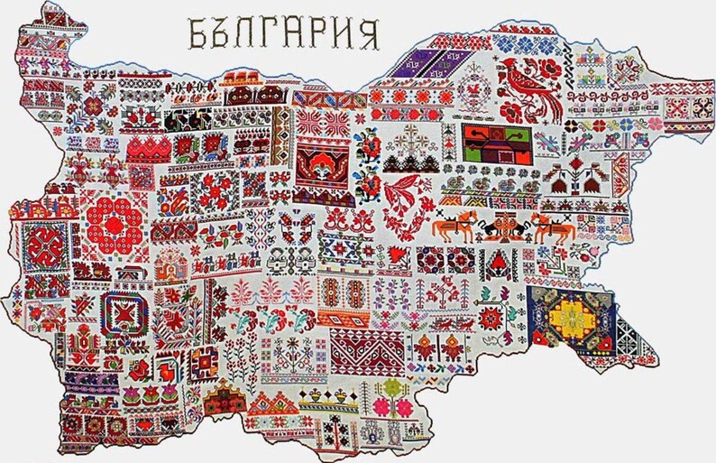 FOLK EMBROIDERIES - Bulgarian Antique Embroideries From 1913, JPG ...