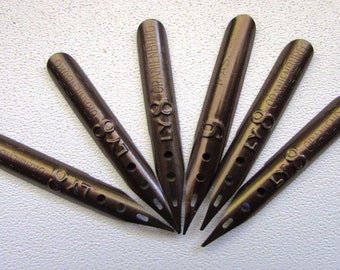 Rare Old Antique Lot/set 6 Pcs. Germany Metal Pen&ink | Etsy