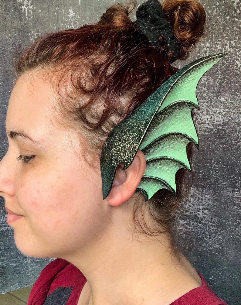 Colorshifting Mermaid/siren Ear Fins - Etsy