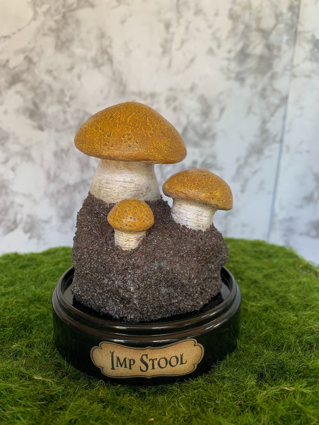 Skyrim Imp Stool Mushroom Clay Sculpture - Etsy