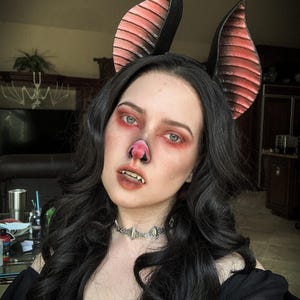 Bat Ears Headpiece, Halloween Costume, Cosplay - Etsy