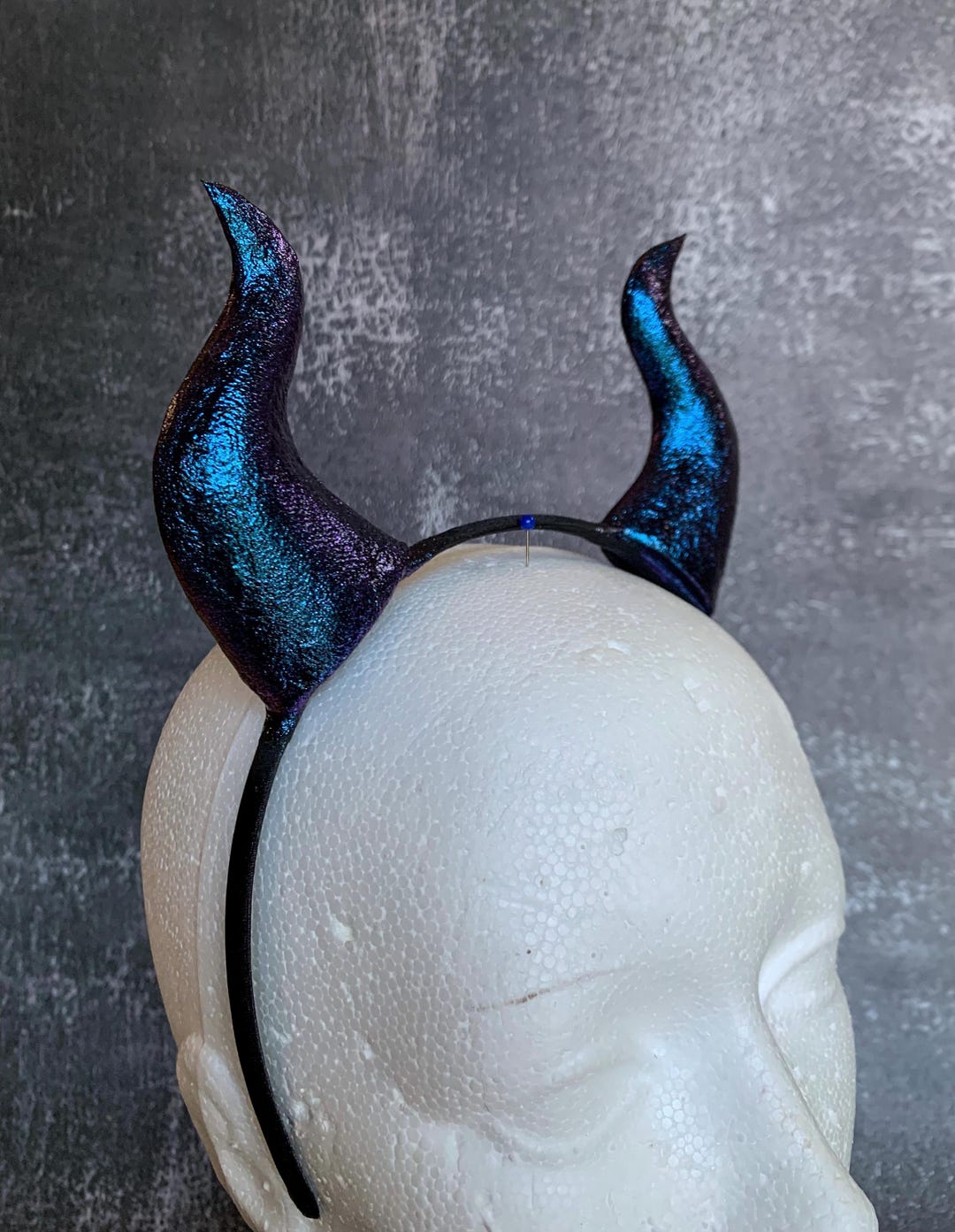 Color Shifting Foam Devil Horns. Costume Headpiece, Handmade, for ...