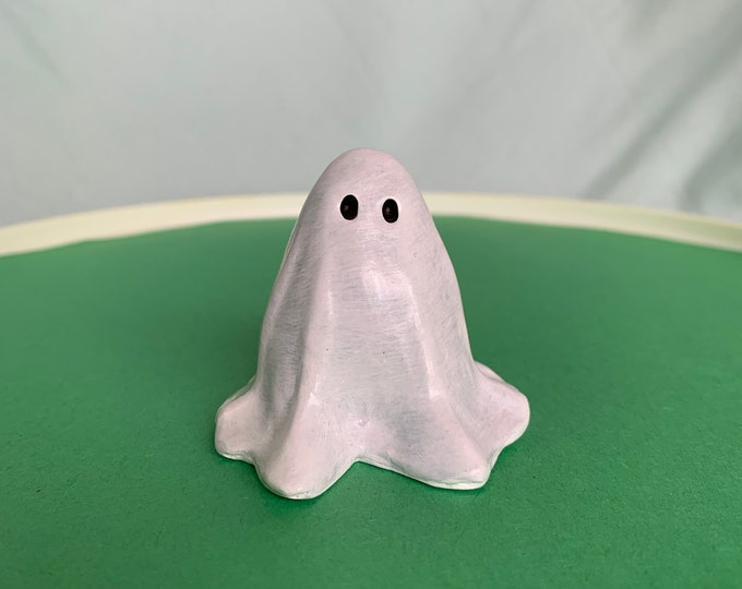 Cute Ghost Clay, Plaster Sculpture - Etsy