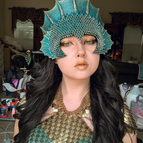 Mermaid Mask - Etsy UK