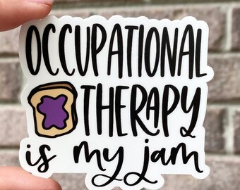 Physical Therapy is My Jam Sticker - Etsy