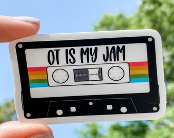 Occupational Therapy is My Jam Sticker - Etsy