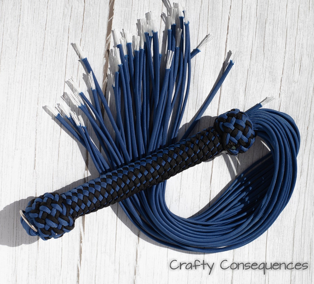 Diamond Plait Paracord Flogger - Etsy