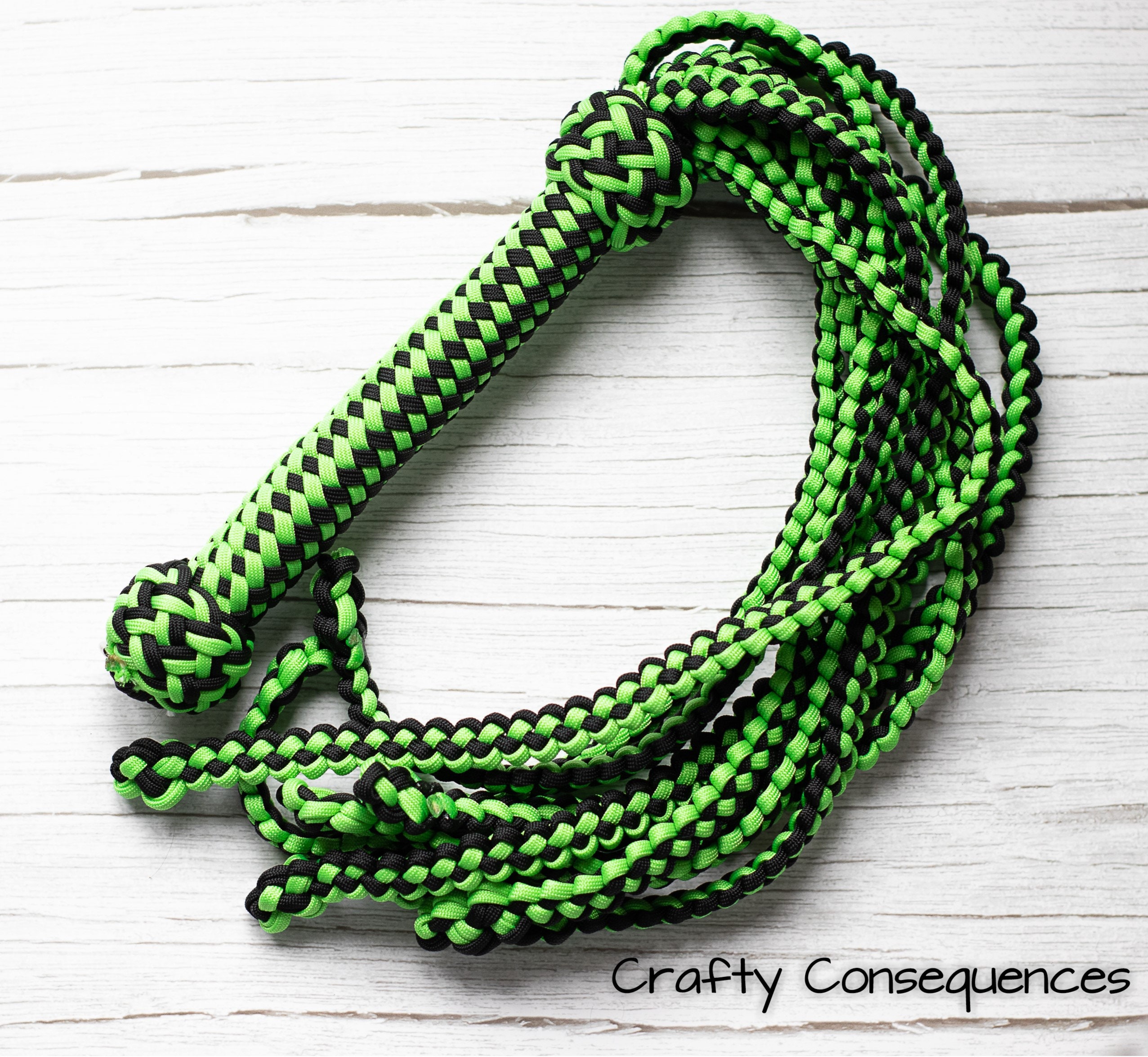 Braided Weave Paracord Flogger BDSM - Etsy Canada