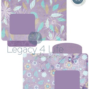 Printable Seed Packets Purple Passion Save Your Seeds - Etsy