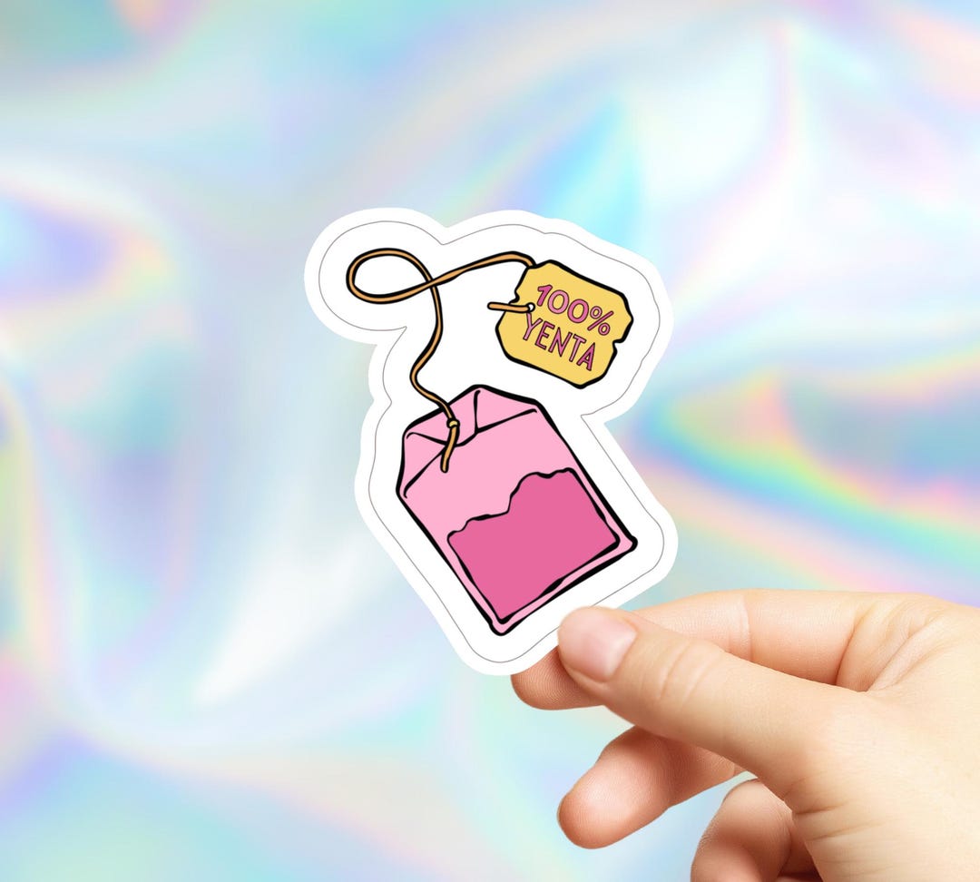 Yenta Tea Sticker - Etsy