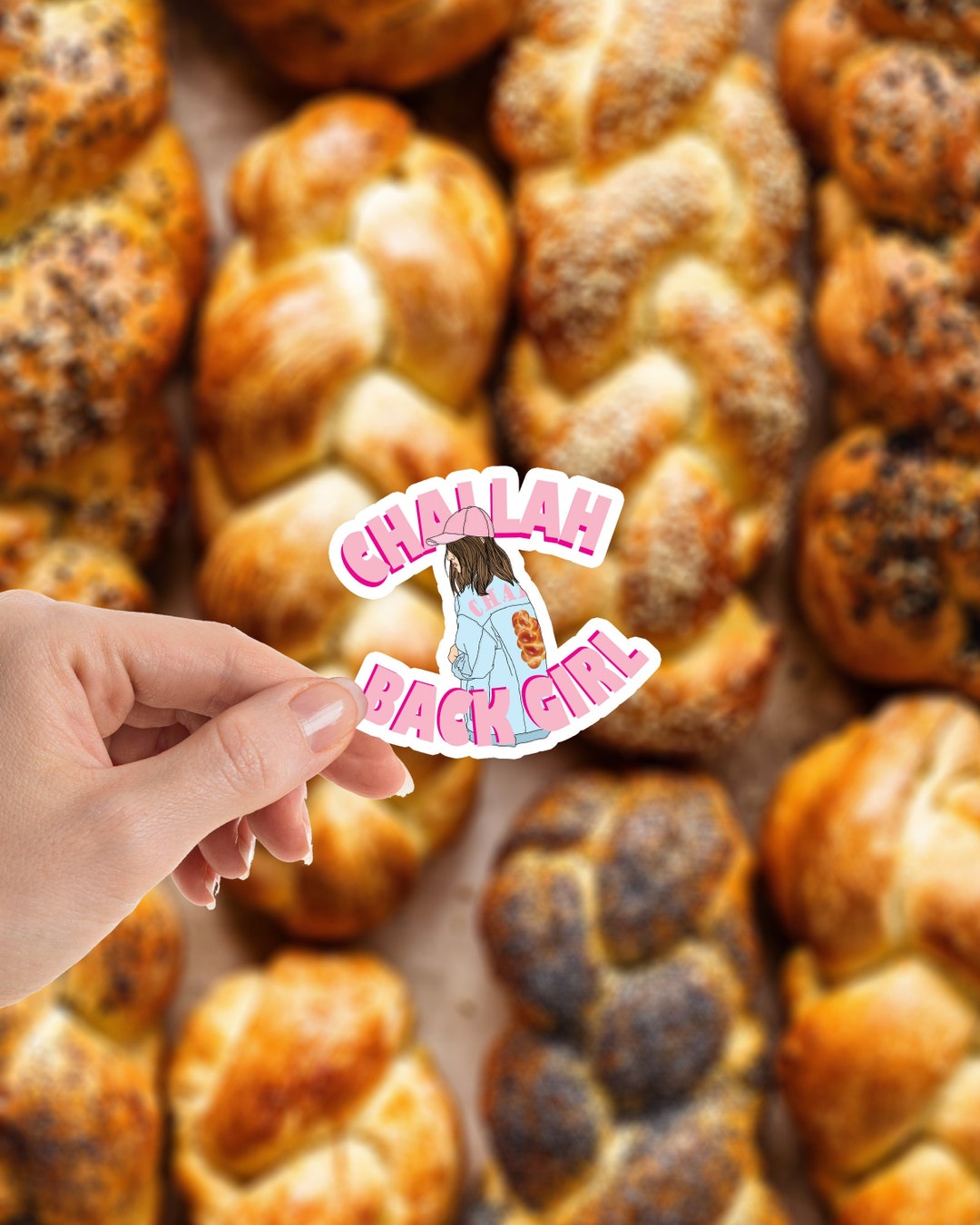 Challah Back Girl Sticker - Etsy
