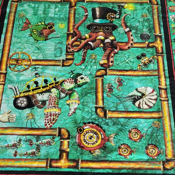 Steampunk Quilt Kit - Etsy