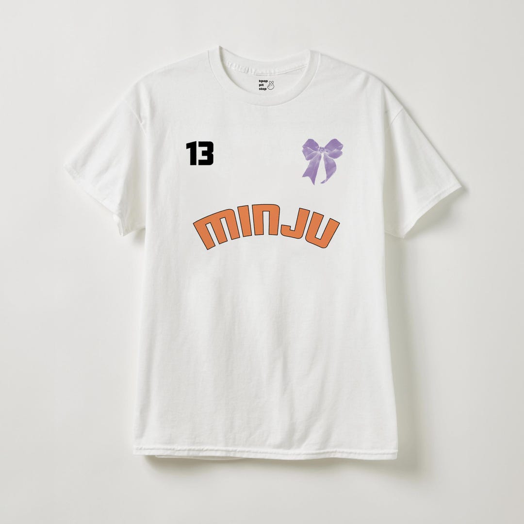 ILLIT Minju Soccer Jersey Unisex Shirt, ILLIT Merch, Illit Kpop Jersey ...