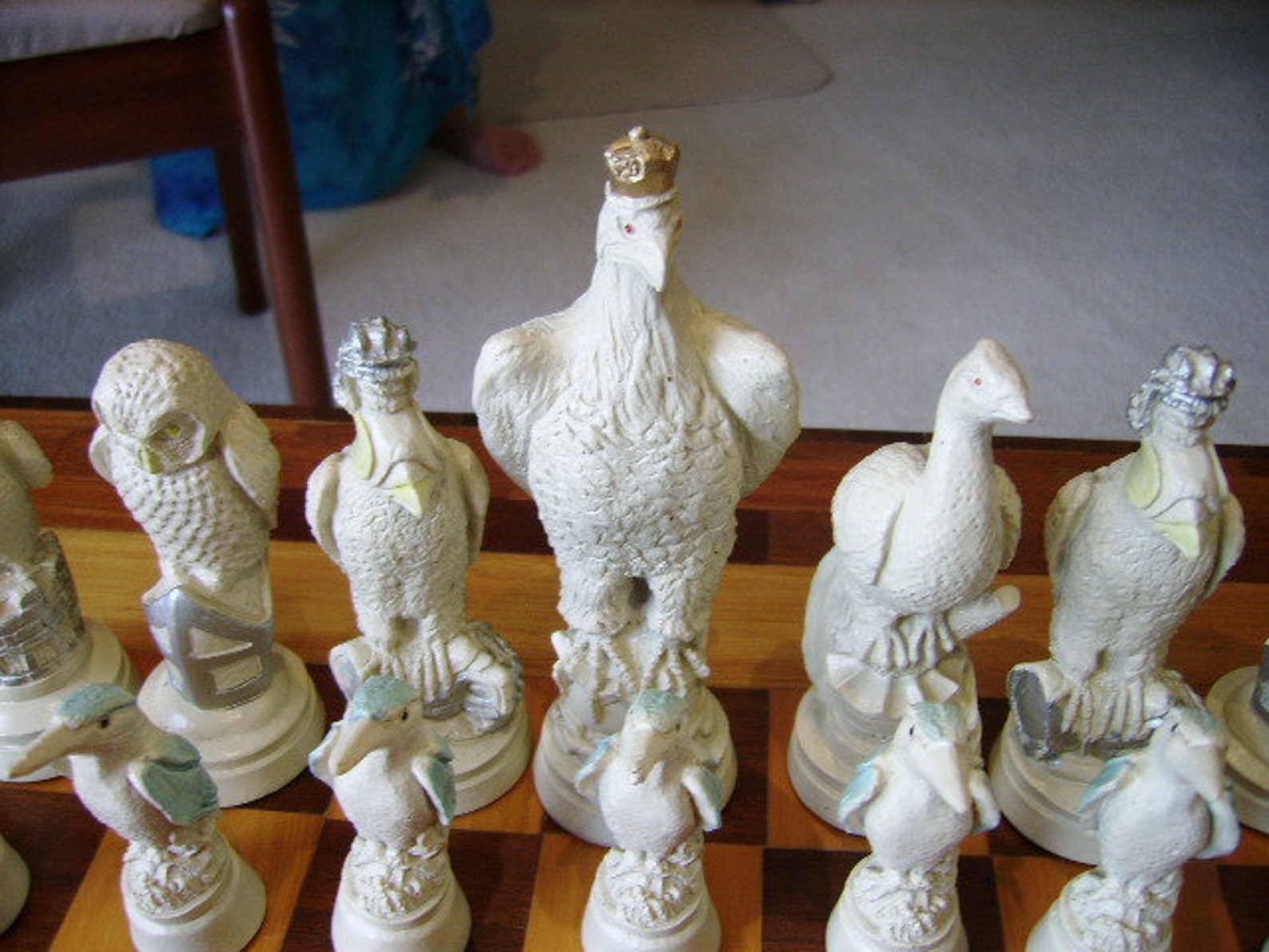 Birds Theme Chess Set | Etsy