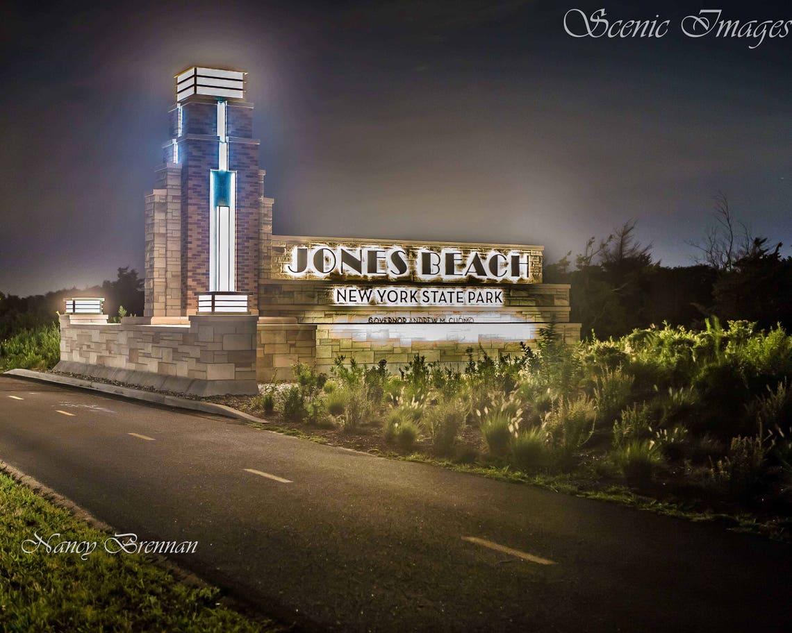 Welcome to Jones Beach Sign Long Island New York - Etsy
