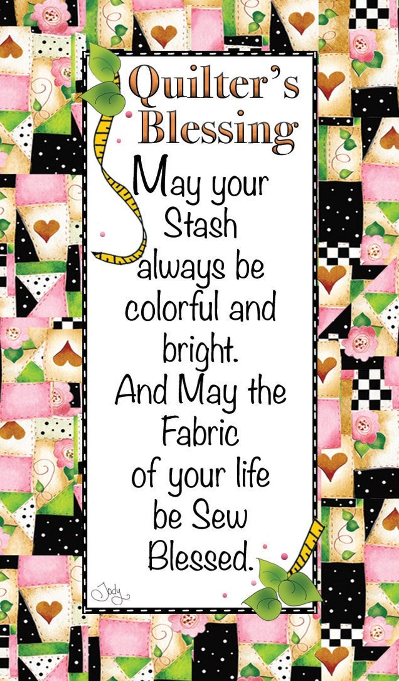 Magnet - Quilter's Blessing Stash - Etsy