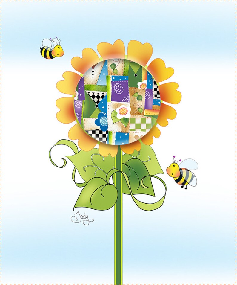 Patchwork Flower - Tissue Box Cover Panel and Pattern - Etsy