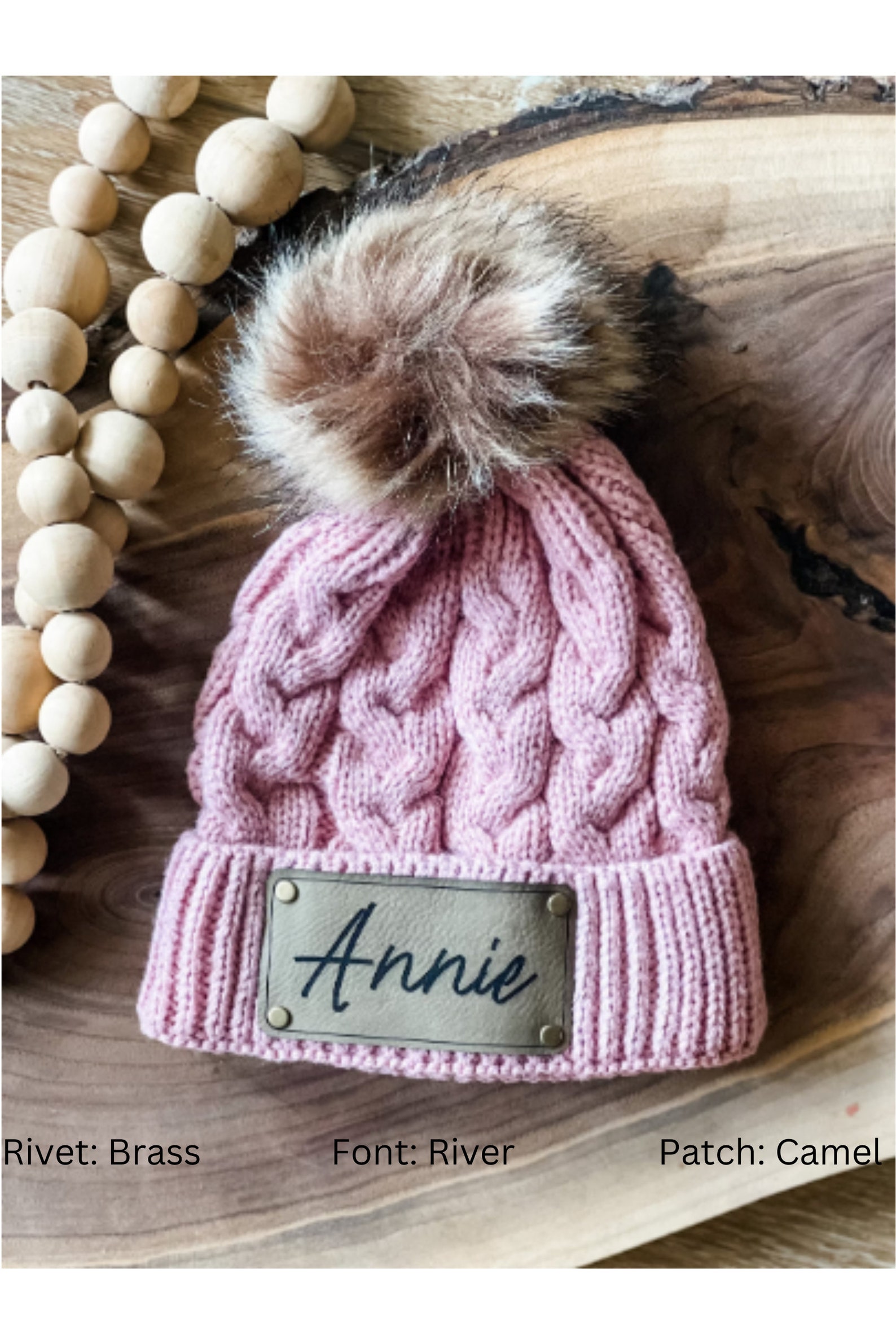 Personalized Name Monogram Initials Toddler Beanie Vegan - Etsy