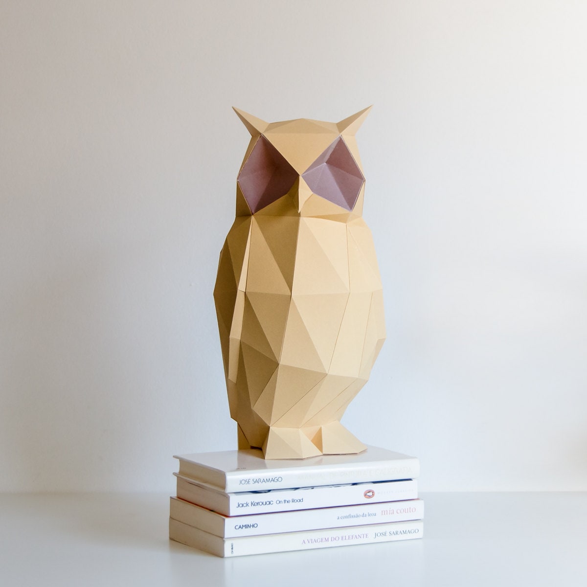 Night Owl DIY Paperlamp pre-cut papercraft kit | Etsy