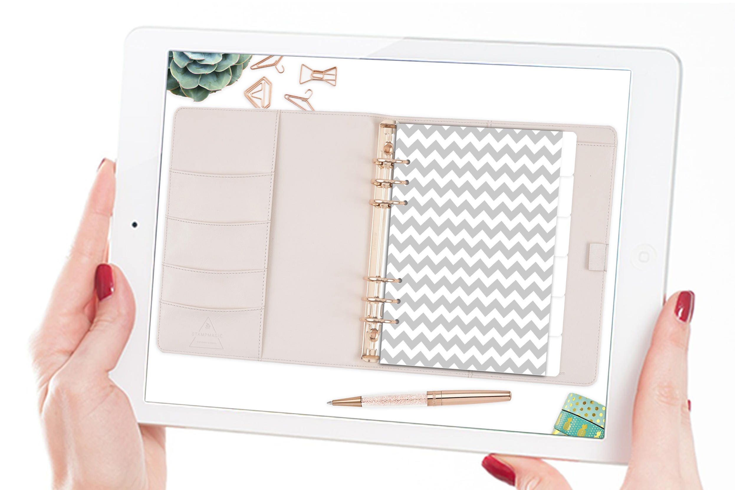 Rose Gold Digital Planner for Goodnotes iPad & iPhone - Etsy