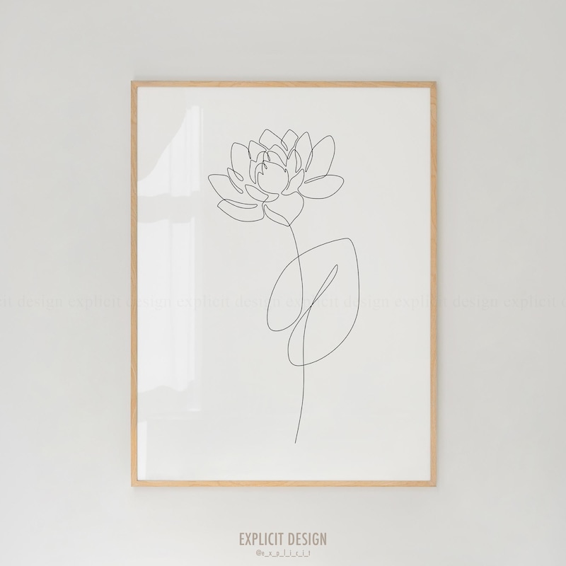 Water Lily Tattoo - Etsy