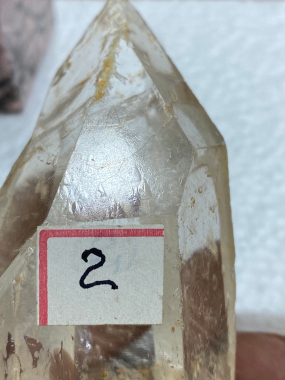 Record Keepers Akashic Lines Elestials clear Quartz - Etsy