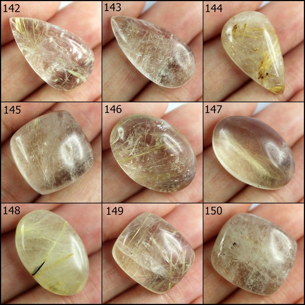 Rutilated Quartz - Etsy
