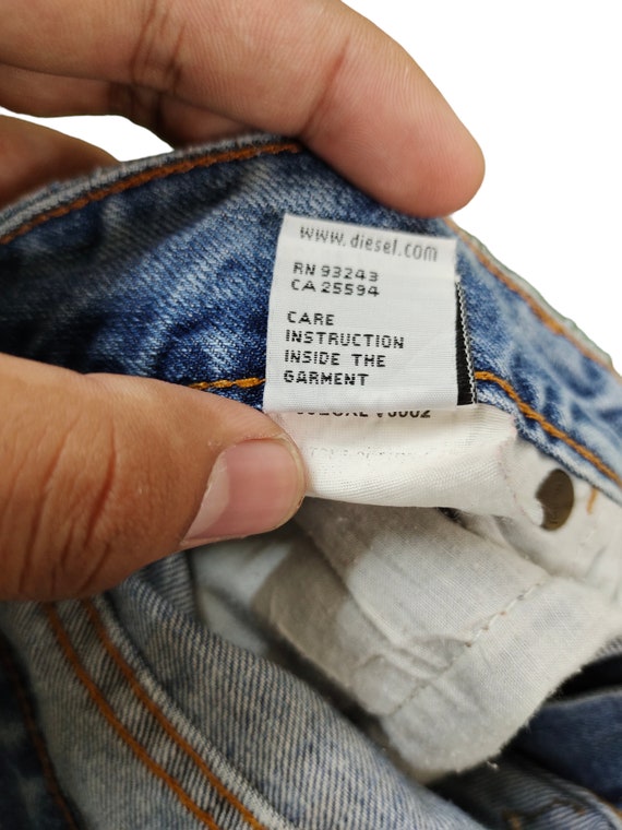W31x27 Vintage Y2k Diesel Embroidered Pocket Jeans W31x27 Vintage Y2k Diesel Embroidered Pocket Jeans