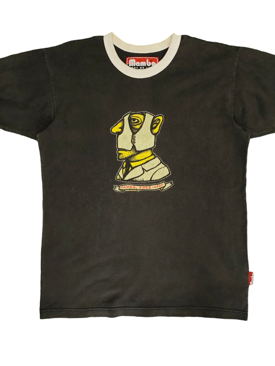 Vintage 90's Mambo Face-cot 1997 T-shirt Mambo Art Graphic Size S - Etsy