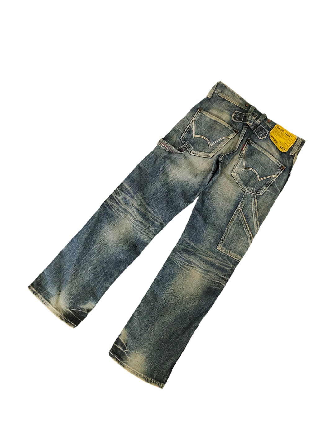 2000s Edwin 503 Carpenter Work Loose Denim Jeans Vintage 45rpm Orslow ...