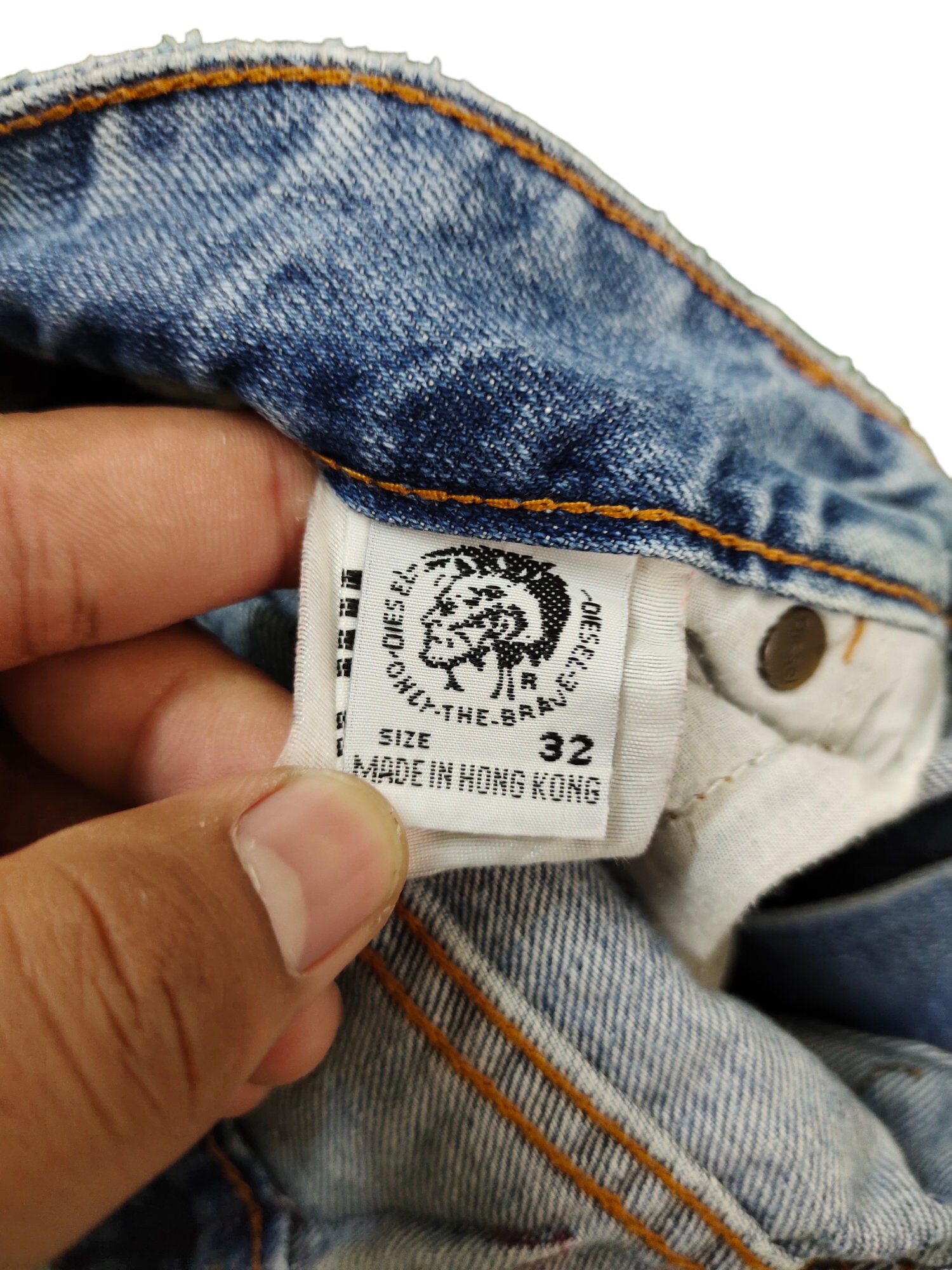 W31x27 Vintage Y2k Diesel Embroidered Pocket Jeans W31x27 Vintage Y2k Diesel Embroidered Pocket Jeans