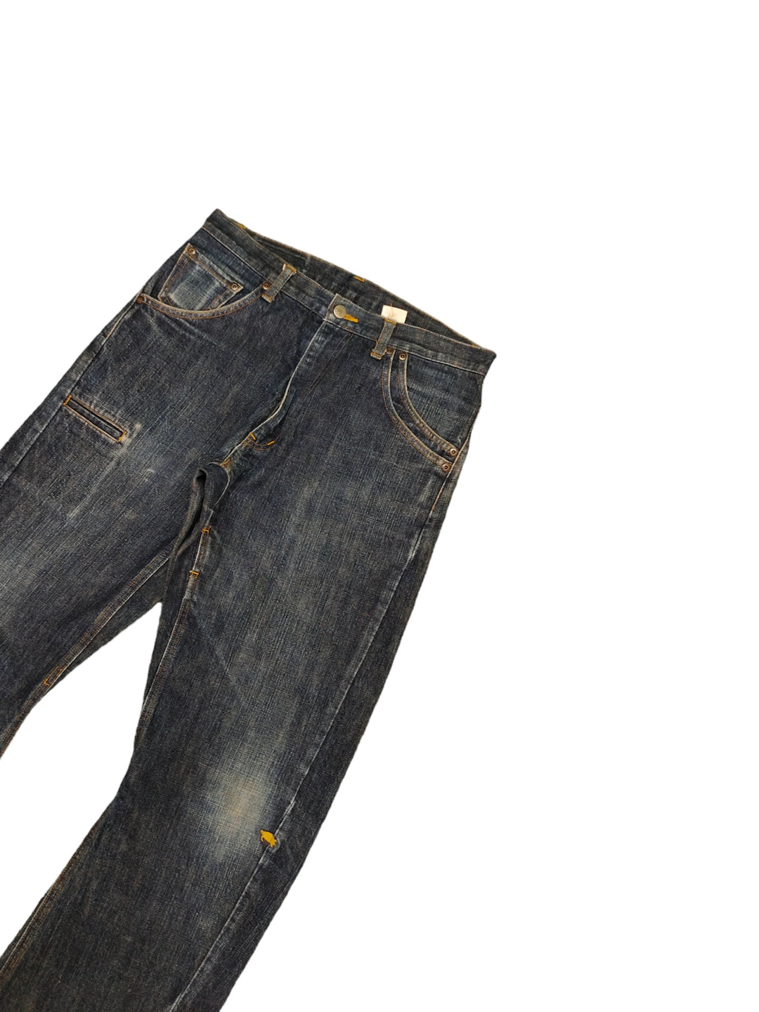 W32x30.5 Wide Leg Jeans Moana Japan Denim Wide Loose Leg Y2k Goa ...