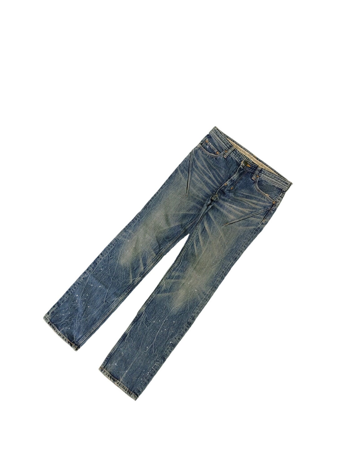 Number nine Takahiromiyashita Era Distress Faded Clawmark Jeans 90s ...