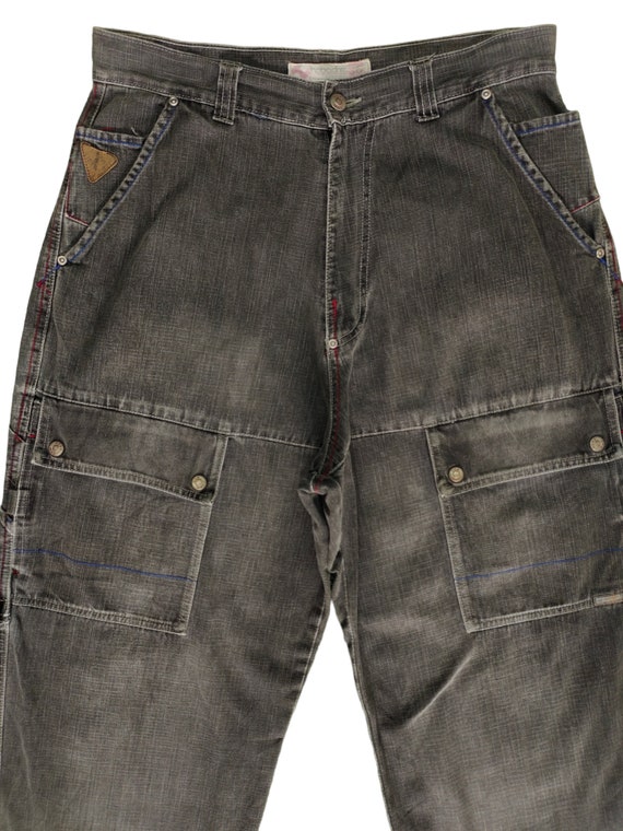 W34x28 Vintage Hobo Baggy Jeans Ruff Hobo Cargo Wide … - Gem
