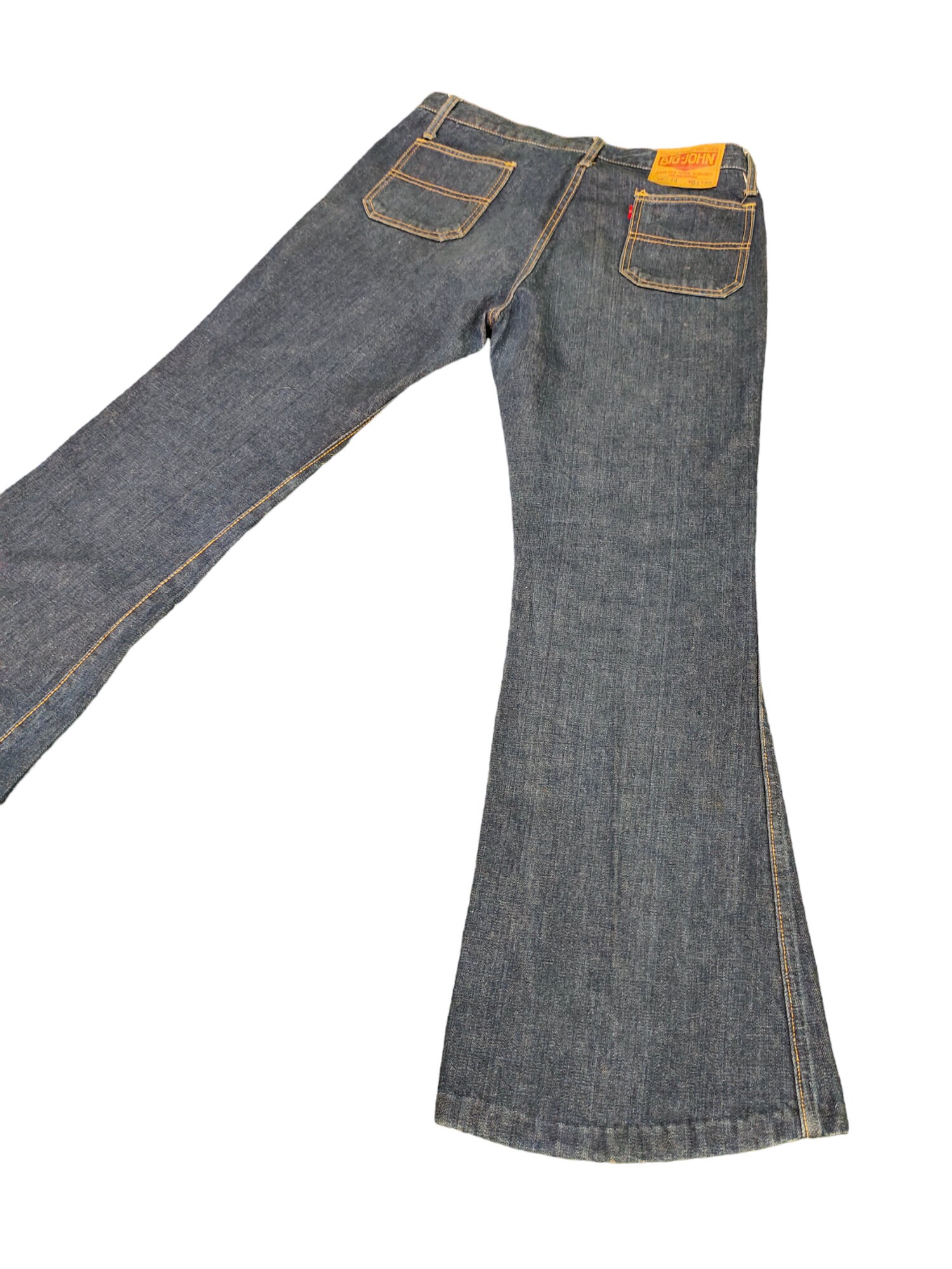 Vintage Big John Flare Jeans, Bell Bottom Denim, Waist 33 - Etsy