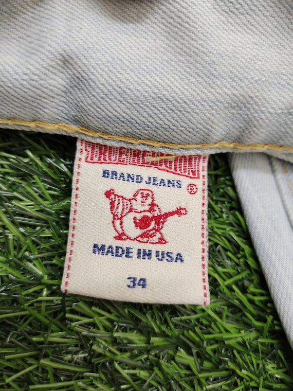 Vintage True Religion RICKY Baggy Denim Jeans Y2k Str… - Gem
