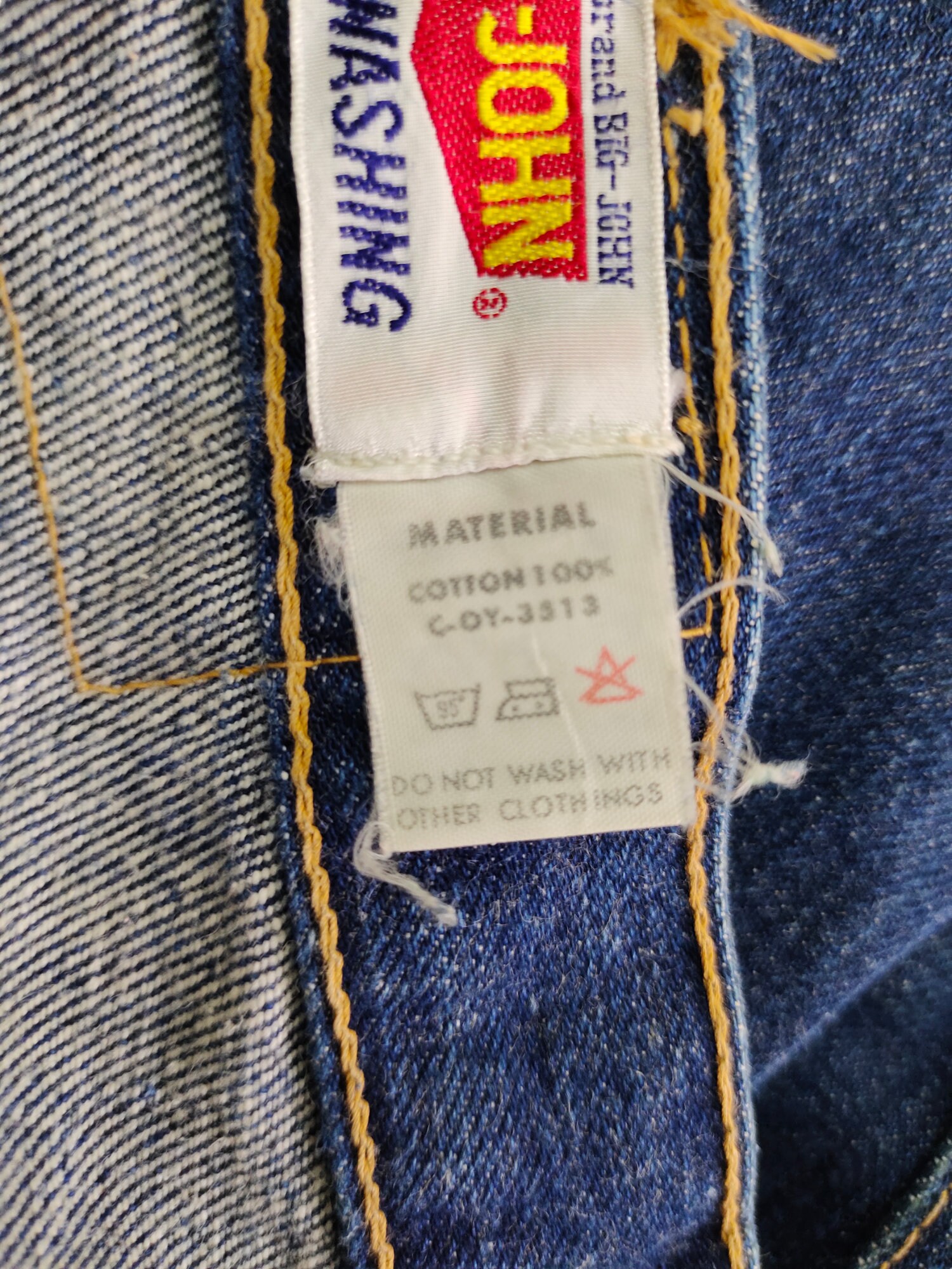 Vintage Big John Flare Jeans, Bell Bottom Denim, Waist 33 - Etsy
