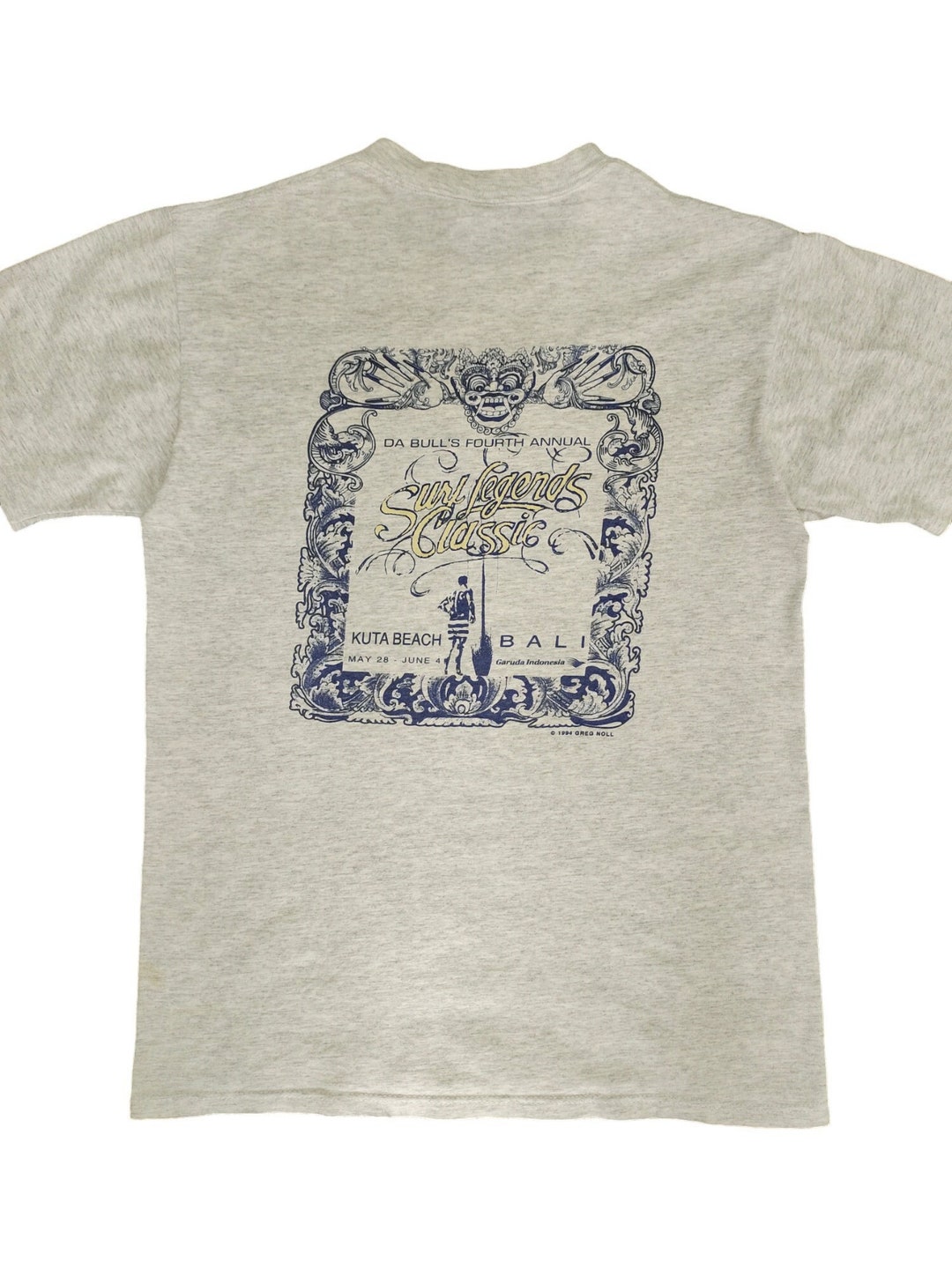 Vintage 90er Jahre Greg Noll Da Bull's Vierte Jährliche Surf Legende ...