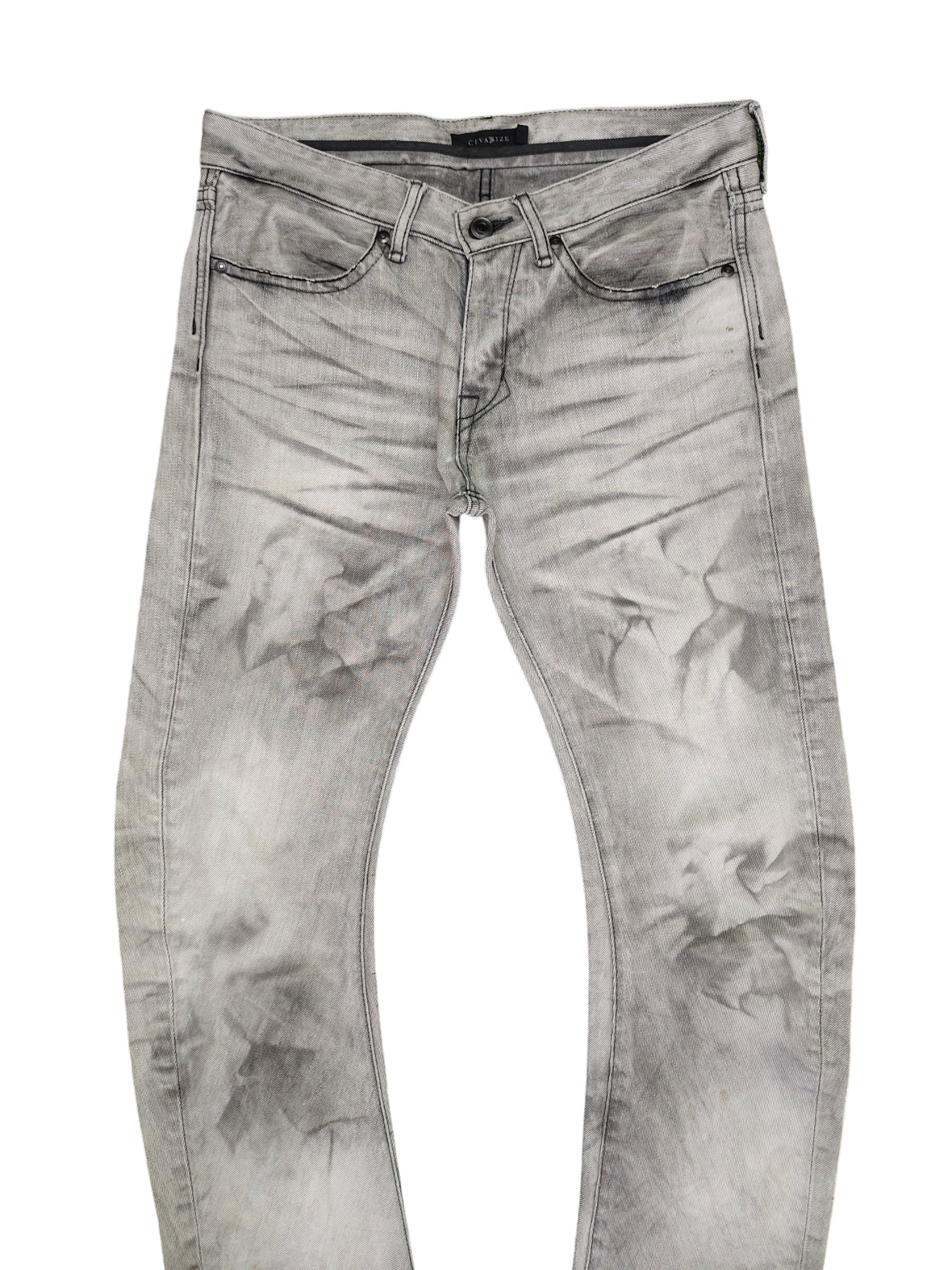 W32x32 Vintage 1990s Civarize Amazing Washed Faded Curved W32x32 Vintage 1990s Civarize Amazing Washed Faded Curved