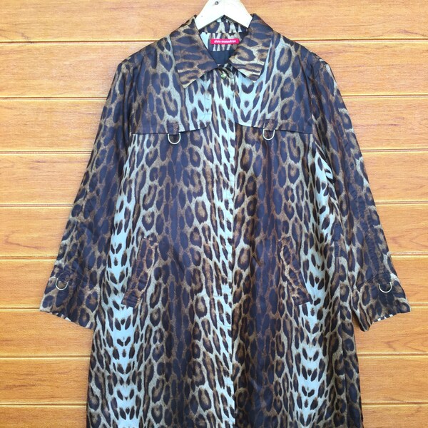Leopard Raincoat - Etsy