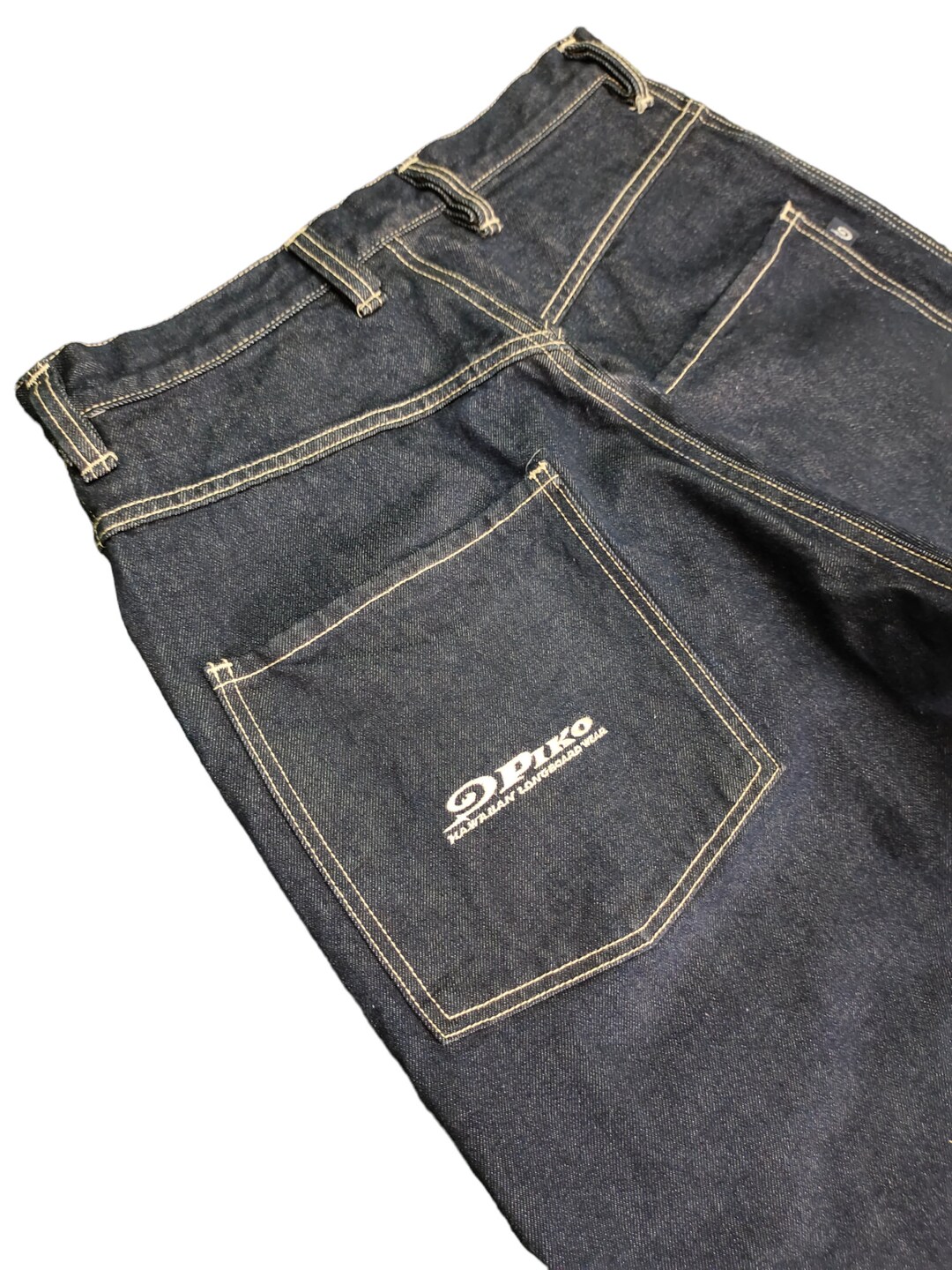 W30x30.5 Baggy Jeans Piko Surfing Skateboard Wide Leg Jeans Y2k Vintage ...