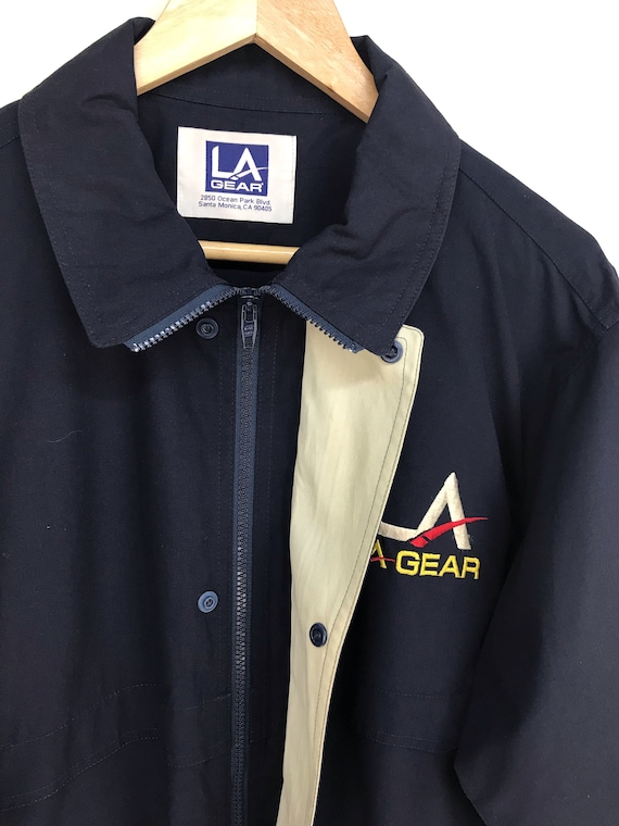 Vintage 90s LA GEAR Light Jacket / large size / sport… - Gem