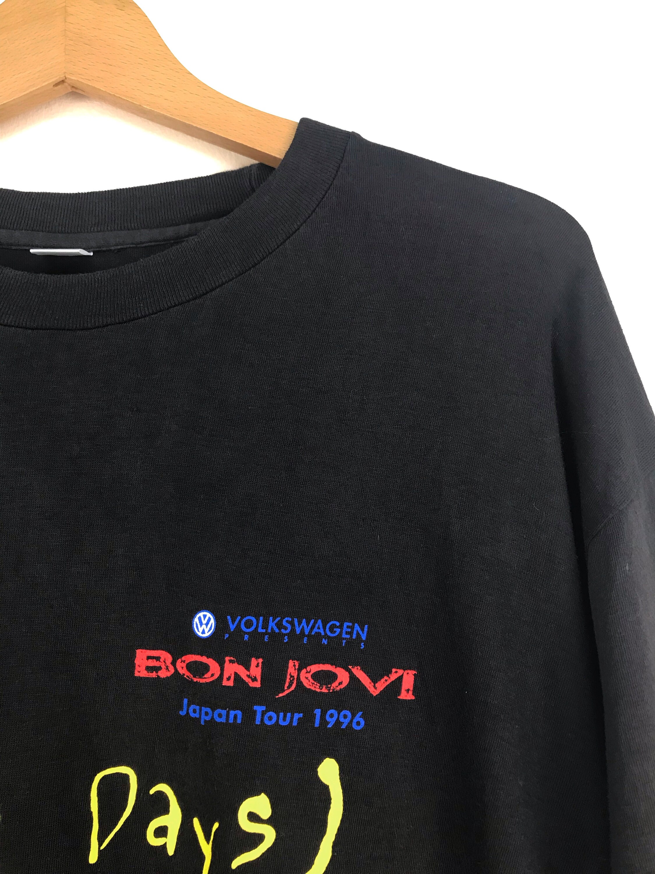 Vintage 90s BON JOVI Japan Tour 1996 T-shirt / These Days Vintage 90s BON JOVI Japan Tour 1996 T-shirt / These Days