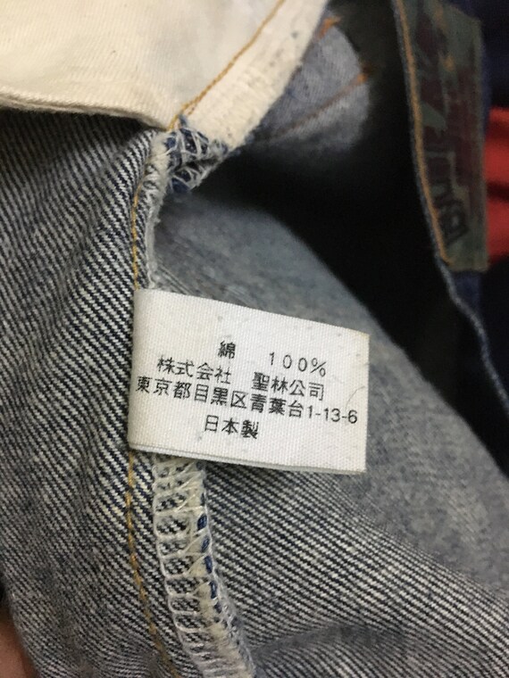 W31x31 Vintage Blue Blue Japan X INDIGO Denim Jeans / Indigo W31x31 Vintage Blue Blue Japan X INDIGO Denim Jeans / Indigo