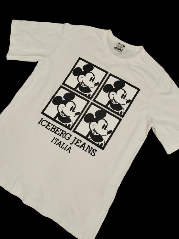 Vintage 2000s Disney Mickey Mouse Iceberg T-Shirt Siz… - Gem